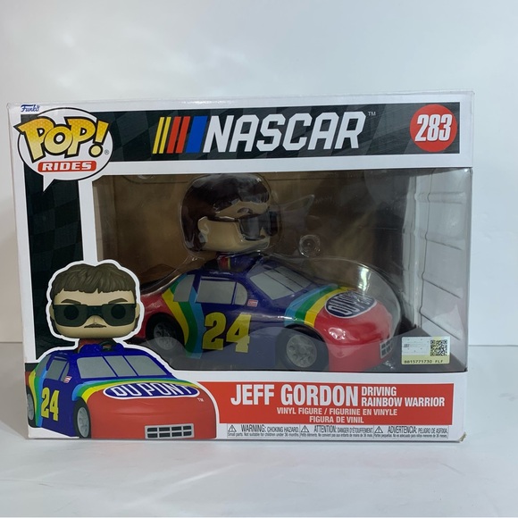 Funko | Toys | Funko Pop Rides Nascar 283 Jeff Gordon Driving Rainbow ...